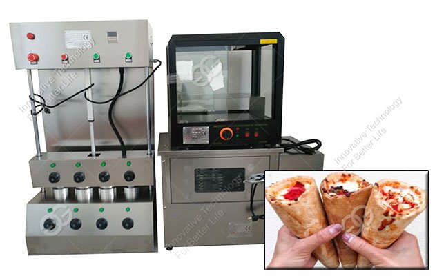 Full Set Automatic Pizza Cone Equipment for Business