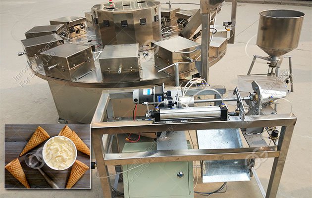 Buy One Set Rolled Ice Cream Cone Baking Machine